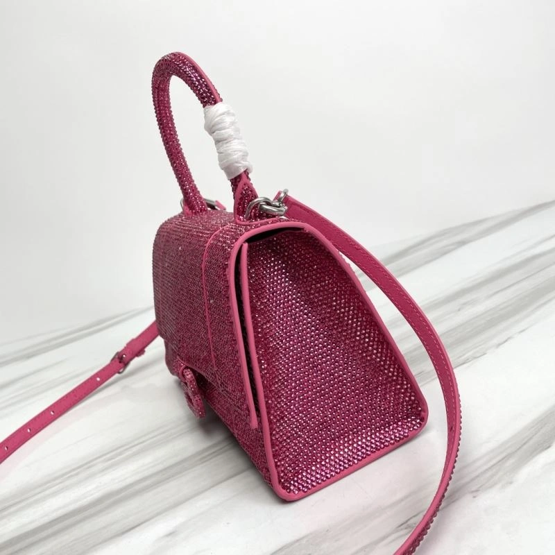 OEM Balenciaga Hourglass Crocodile-Embossed Bag - Style 8895