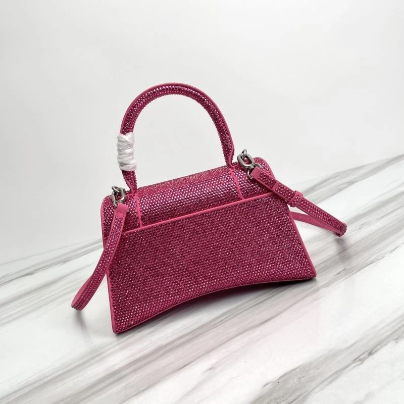 OEM Balenciaga Hourglass Crocodile-Embossed Bag - Style 8895