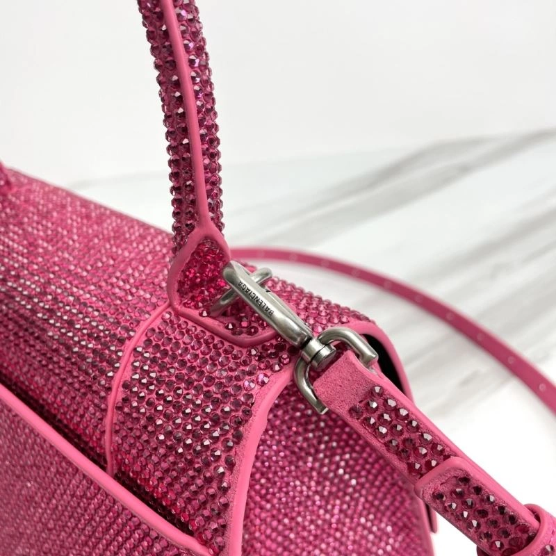 OEM Balenciaga Hourglass Crocodile-Embossed Bag - Style 8895