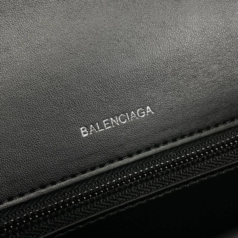 Original Balenciaga Hourglass Crocodile-Embossed Bag - Style 8895
