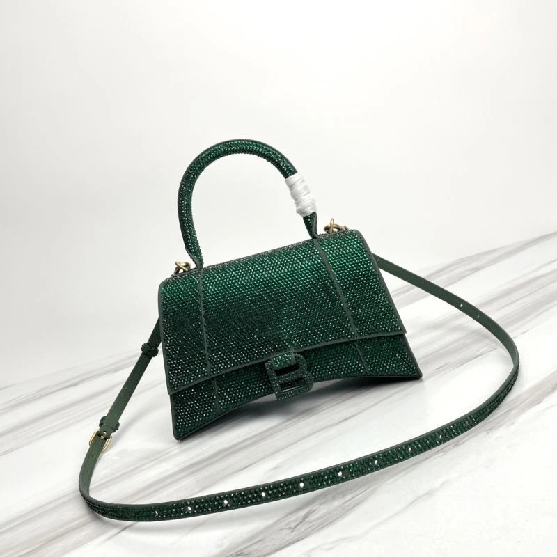 Balenciaga Hourglass Crocodile Texture Bag - New Season 8895