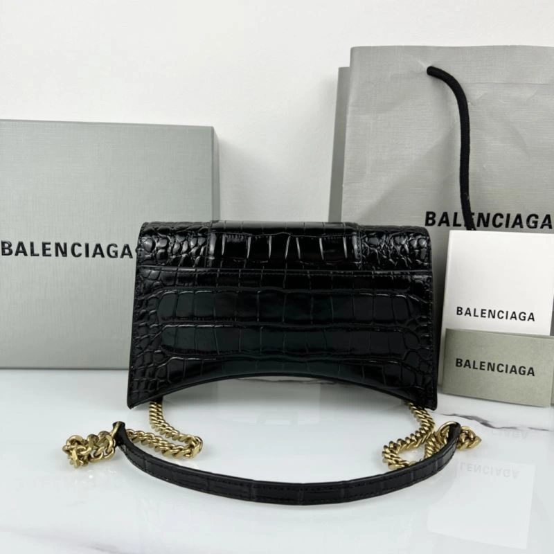 Low-cost Balenciaga Hourglass Mini Chain Crossbody Bag - Chic Cowhide Design