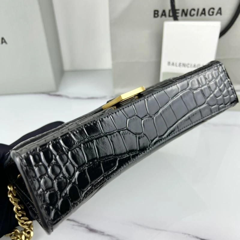 Low-cost Balenciaga Hourglass Mini Chain Crossbody Bag - Chic Cowhide Design