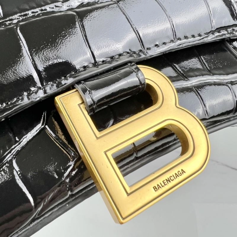 Low-cost Balenciaga Hourglass Mini Chain Crossbody Bag - Chic Cowhide Design