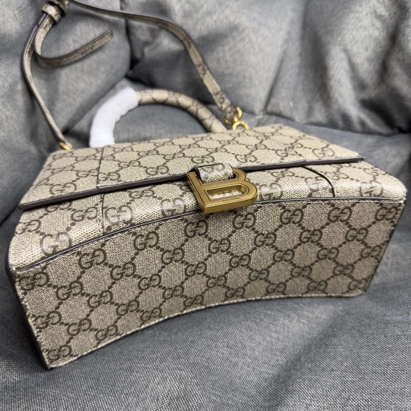 High accuracy Balenciaga Hourglass Moon Bag - S Size Cowhide Elegance