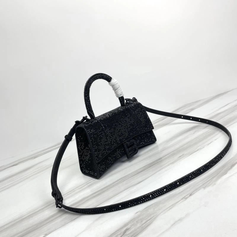 Balenciaga Hourglass Small Bag - Handcrafted Cowhide Charm