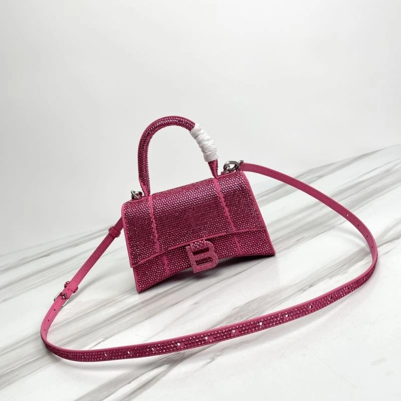 Balenciaga Hourglass Small Size Bag - Iconic Curved Design