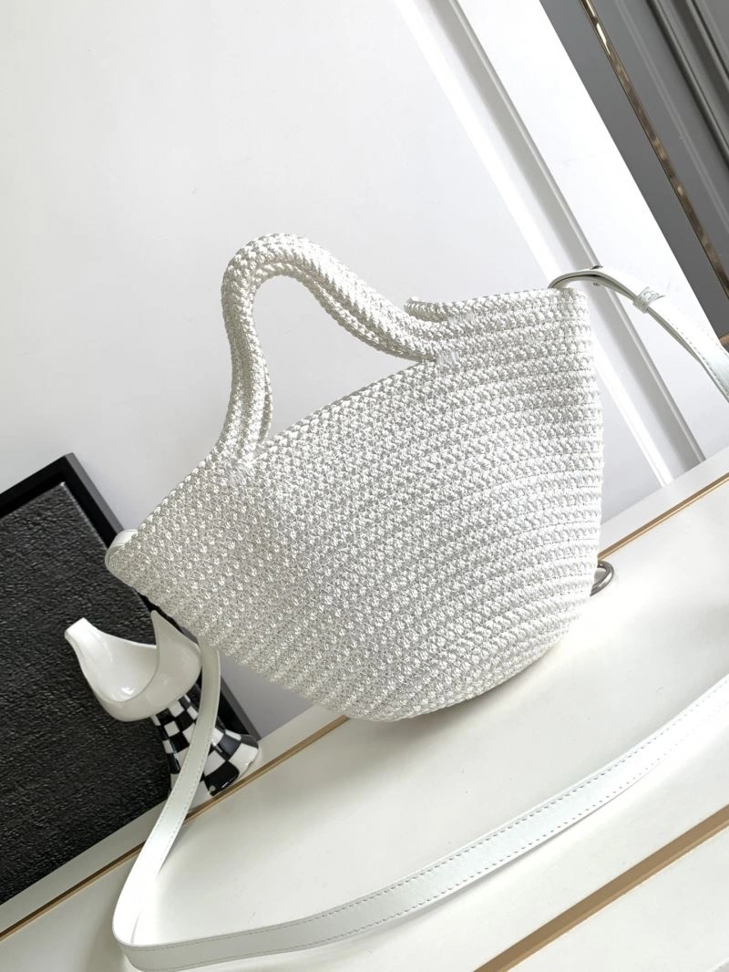 Perfect replica Balenciaga Ibiza Fan-Shaped Nylon Rope Basket Bag