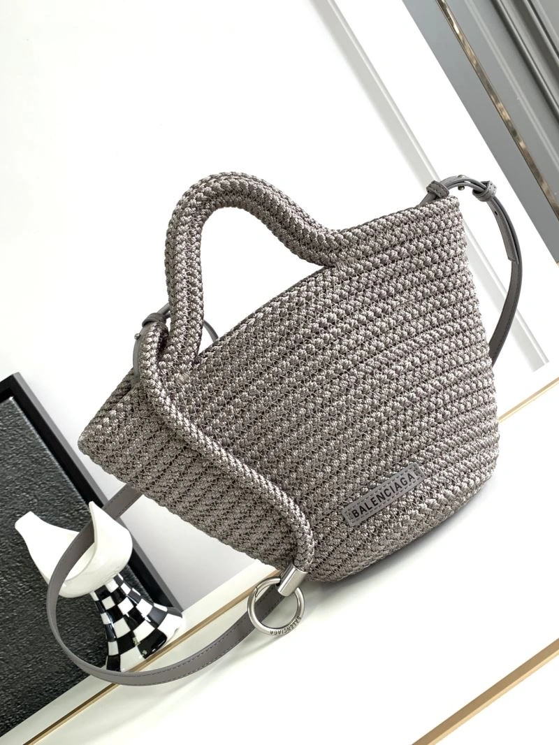 Balenciaga Ibiza Woven Nylon Rope Basket Bag - Summer Chic