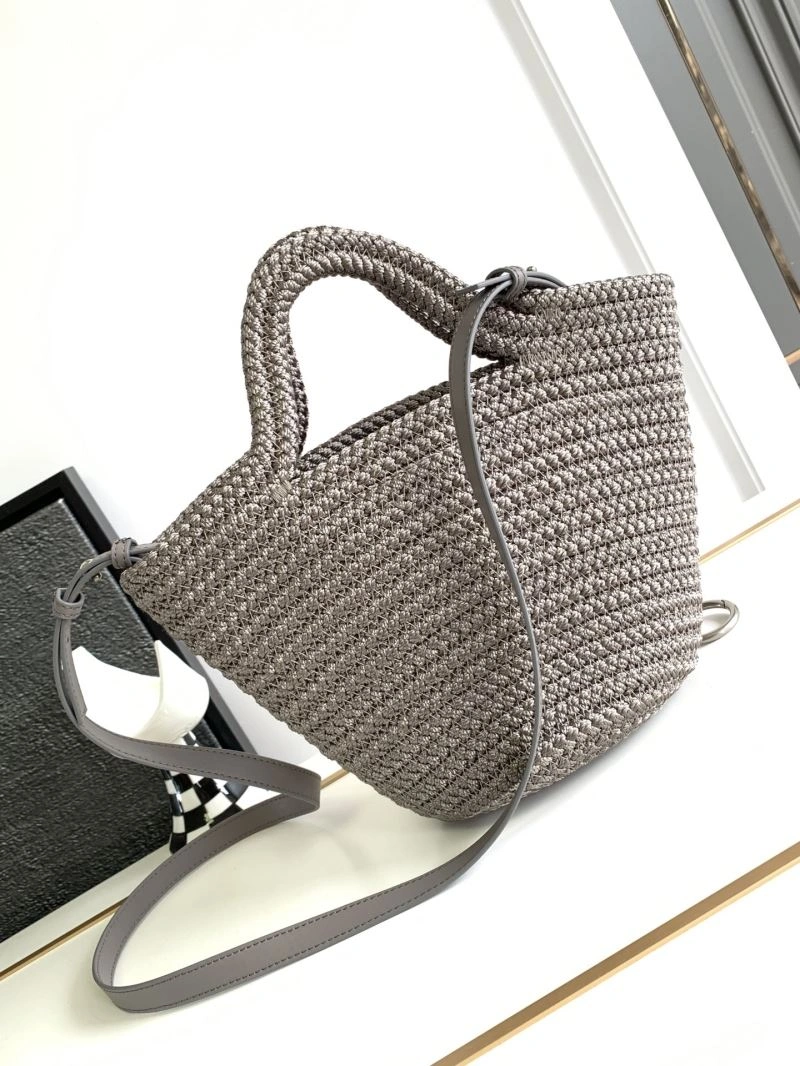 Top mirror Balenciaga Ibiza Woven Nylon Rope Basket Bag - Summer Chic