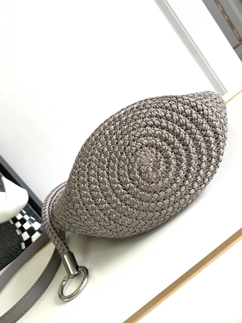 Top mirror Balenciaga Ibiza Woven Nylon Rope Basket Bag - Summer Chic