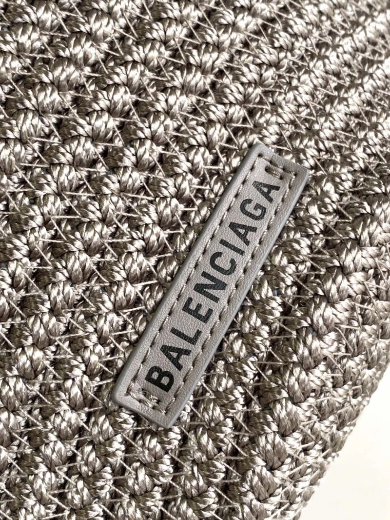 Top mirror Balenciaga Ibiza Woven Nylon Rope Basket Bag - Summer Chic