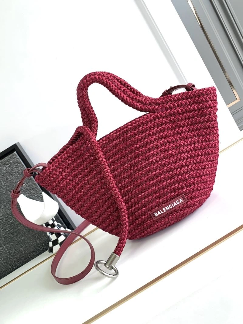 Balenciaga Ibiza Woven Nylon Rope Basket Bag - Summer Chic