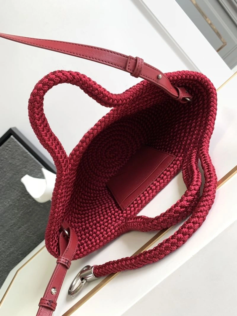 Reasonably priced Balenciaga Ibiza Woven Nylon Rope Basket Bag - Summer Chic