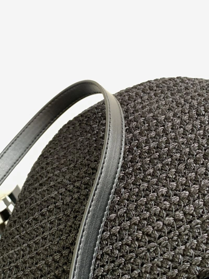 Exact replica Balenciaga Ibiza Woven Nylon Rope Basket Bag