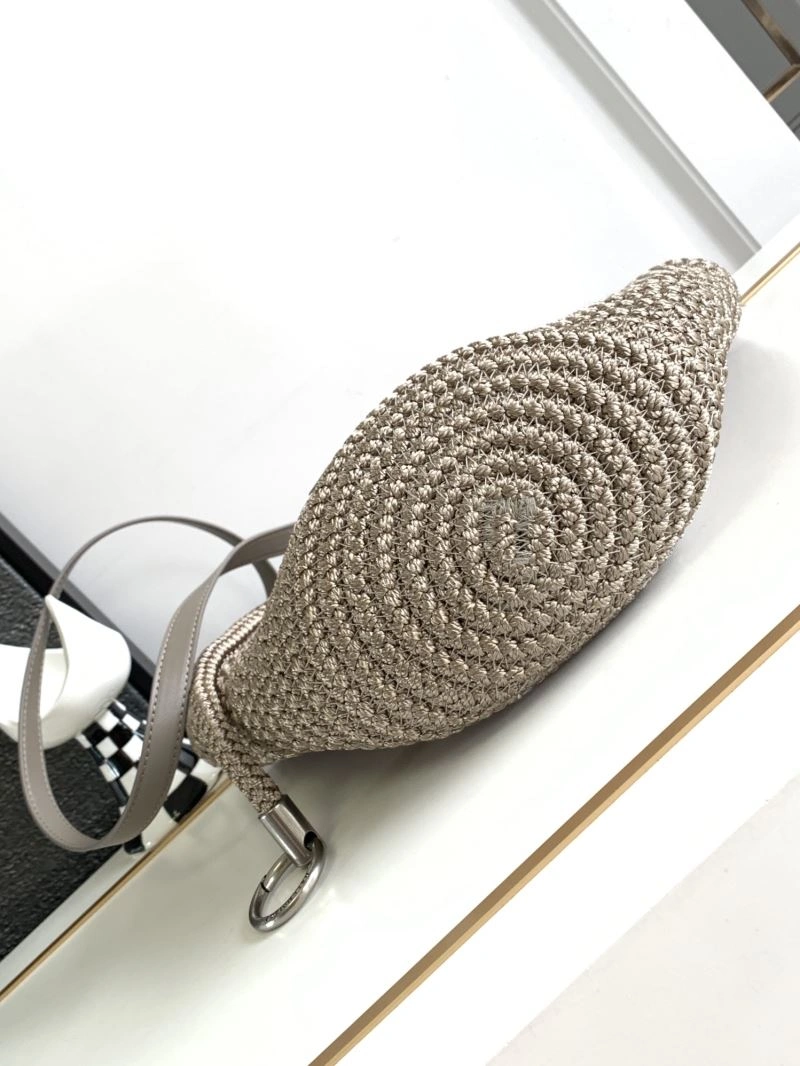 Factory-made Balenciaga Ibiza Woven Nylon Rope Basket Bag