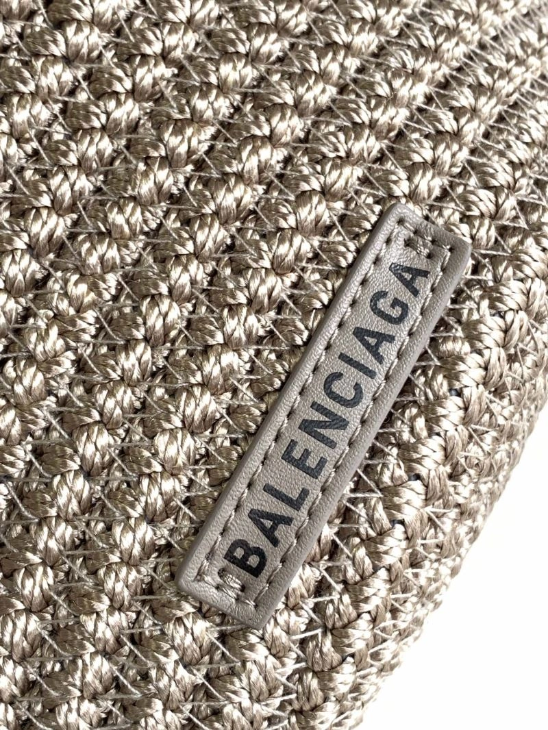 Factory-made Balenciaga Ibiza Woven Nylon Rope Basket Bag