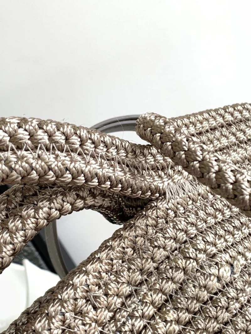 Factory-made Balenciaga Ibiza Woven Nylon Rope Basket Bag