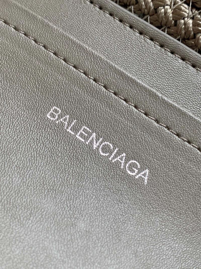 Factory-made Balenciaga Ibiza Woven Nylon Rope Basket Bag