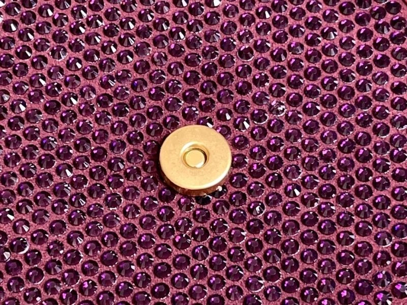 Legit Balenciaga Jujube Red Hourglass Diamond Bag - Luxe Elegance