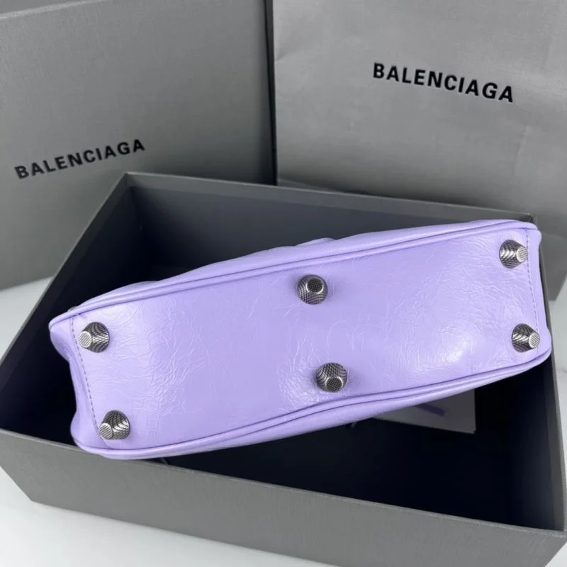 Genuine Balenciaga Le Cagole Half-Moon Dumpling Bag - Retro Chic