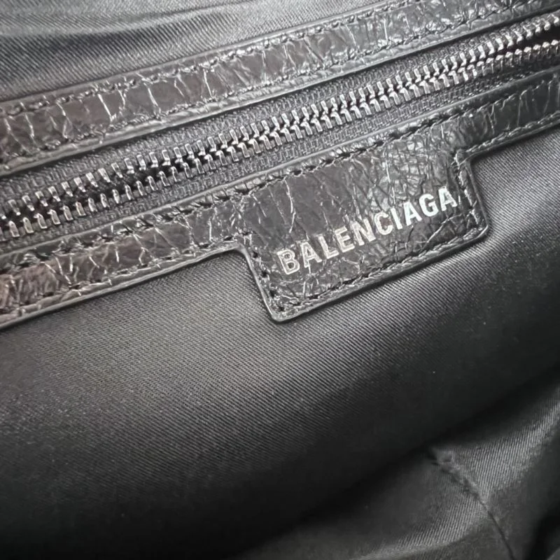 Precise copy Balenciaga Le Cagole Half-Moon Motorcycle Dumpling Bag