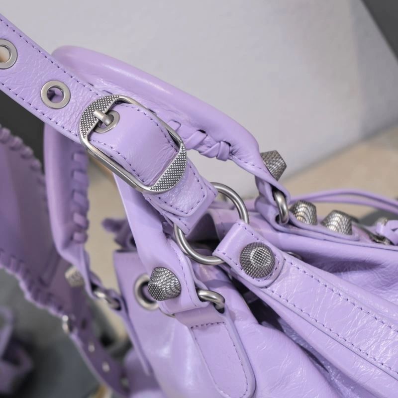 1:1 copy Balenciaga Le Cagole Heart Mirror Bucket Bag in Lambskin