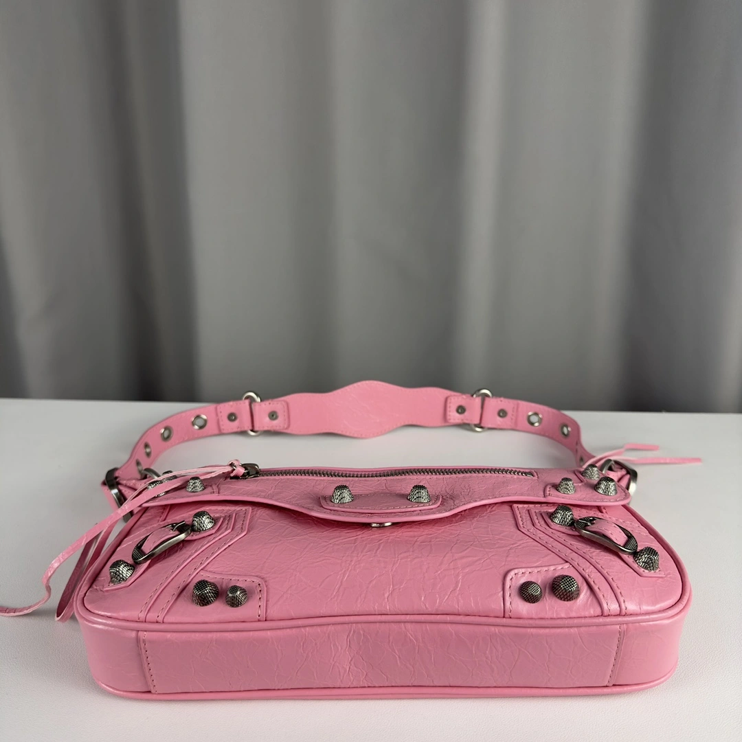 Inexpensive Balenciaga Le Cagole Large Lambskin Sling Bag