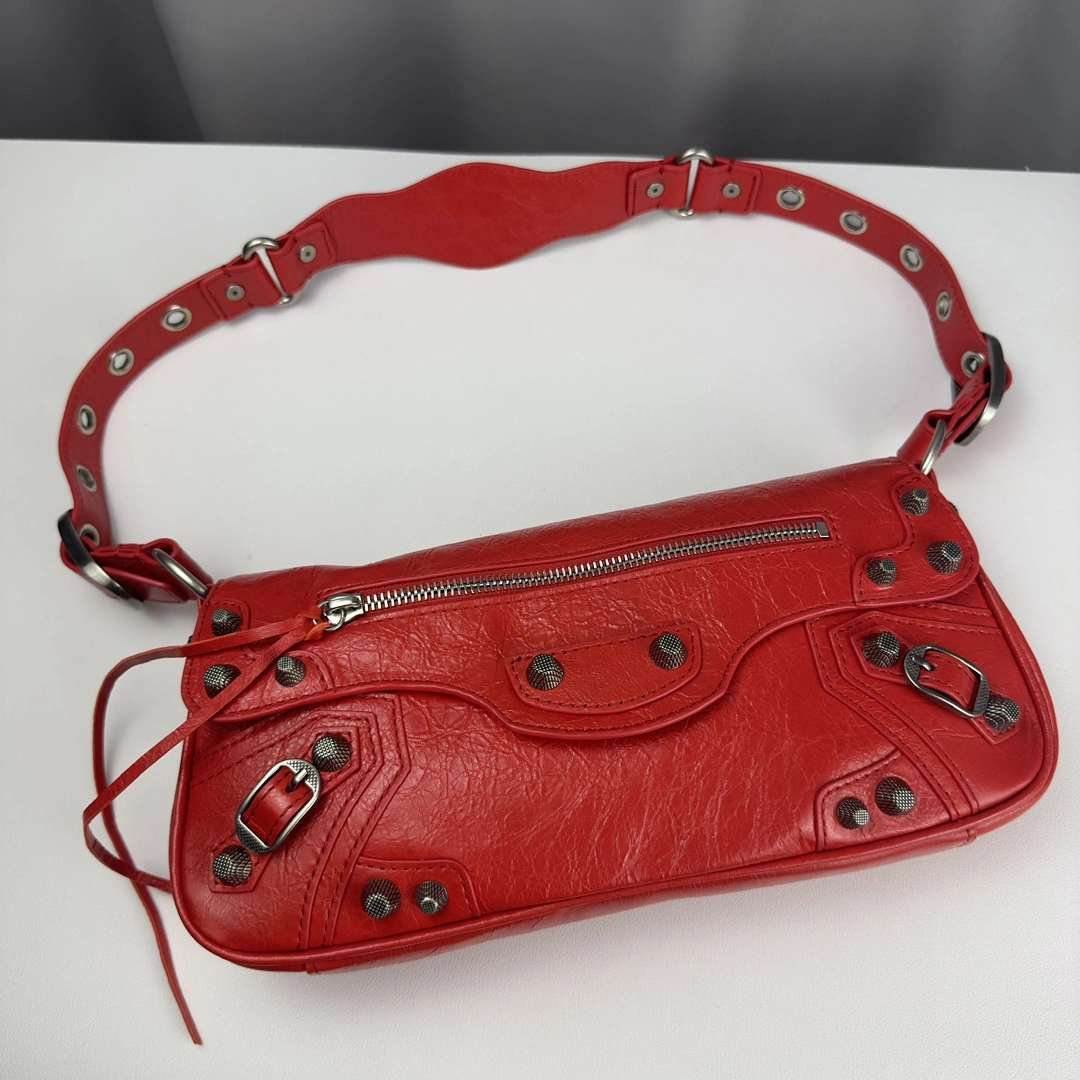 Factory-made Balenciaga Le Cagole Large Practical Sling Bag in Lambskin