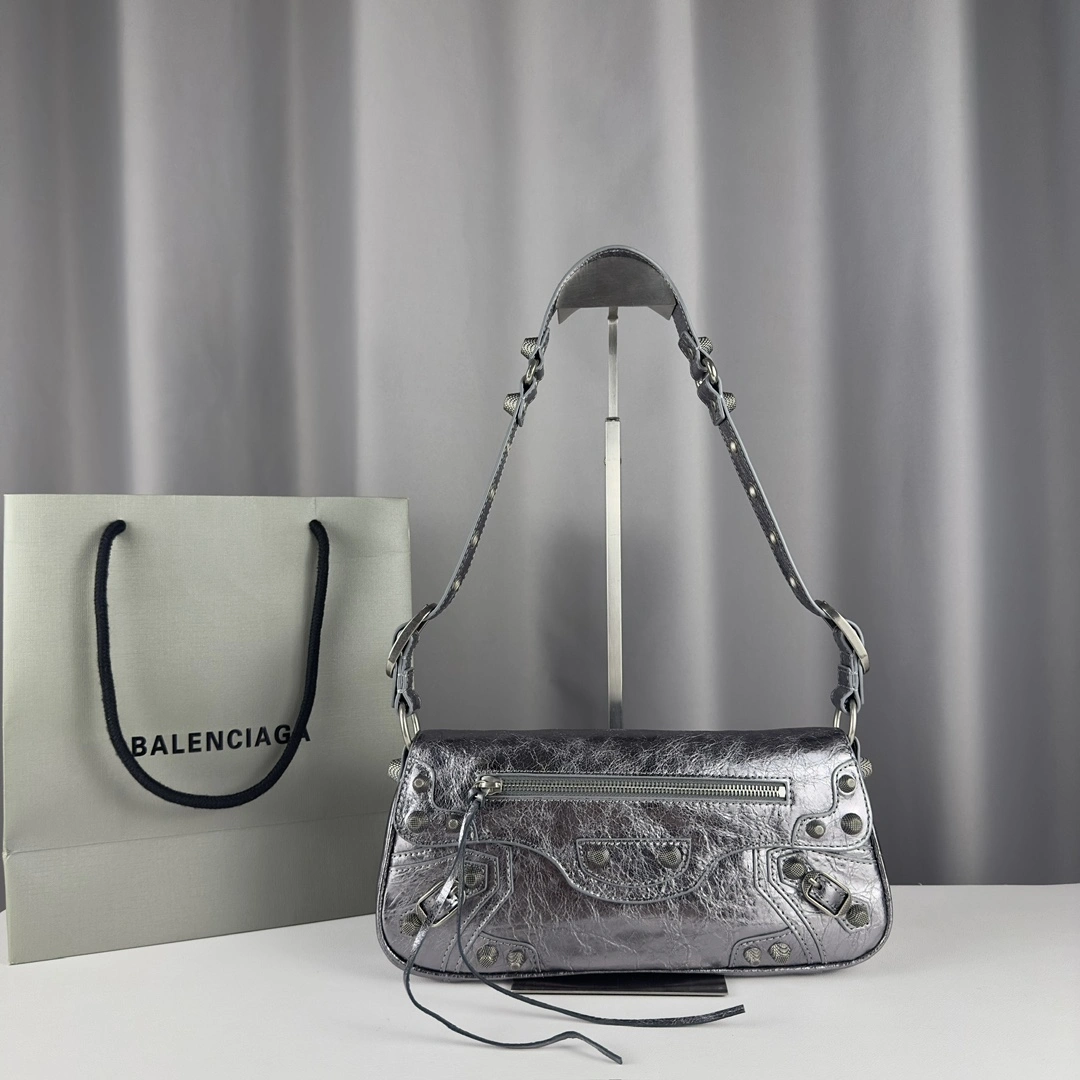 Balenciaga Le Cagole Large Sling Bag - Practical Italian Lambskin