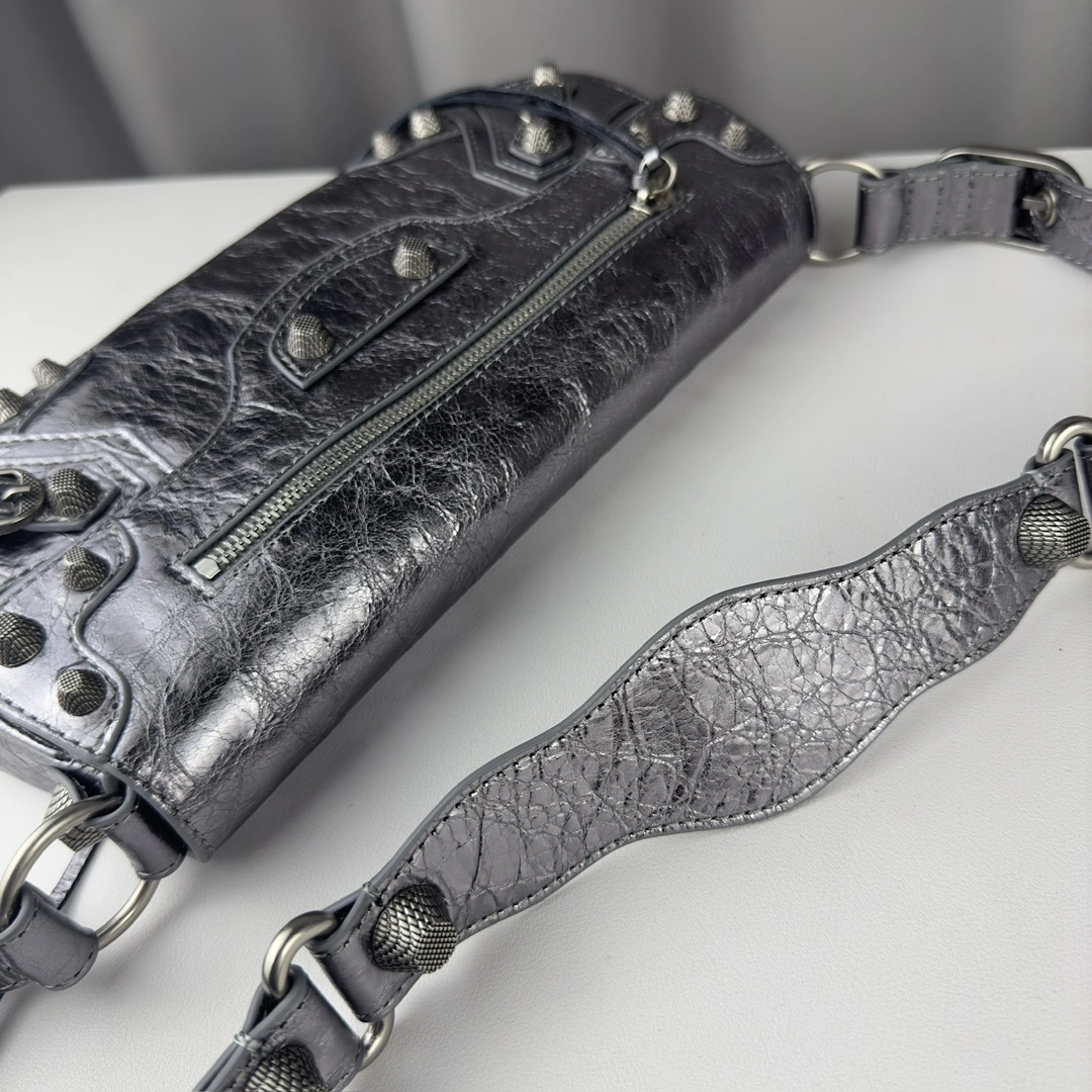 Brand-original Balenciaga Le Cagole Large Sling Bag - Practical Italian Lambskin