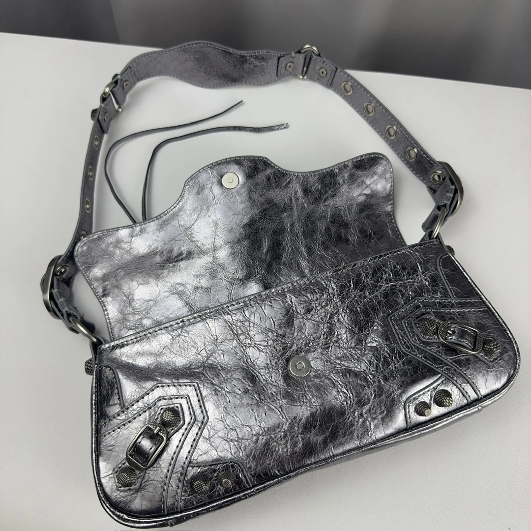Brand-original Balenciaga Le Cagole Large Sling Bag - Practical Italian Lambskin