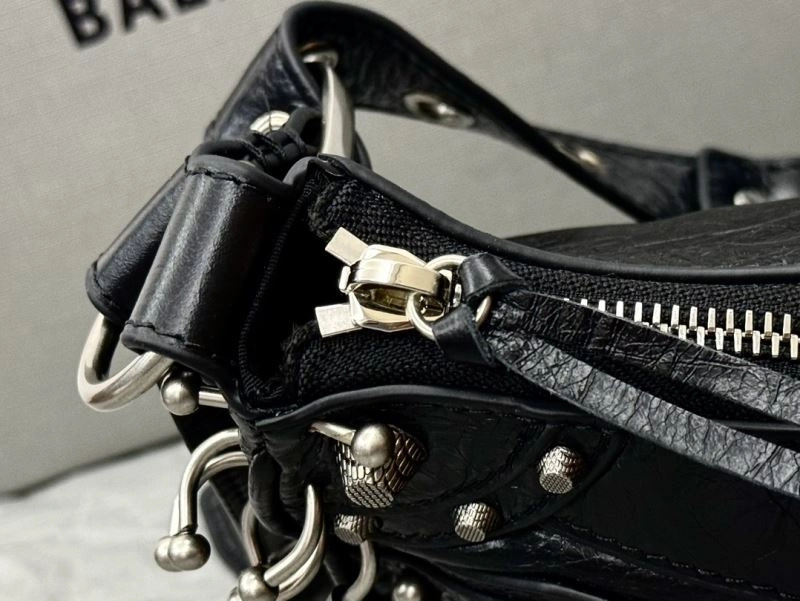 Affordable Balenciaga Le Cagole Limited Edition Studded Moto Bag