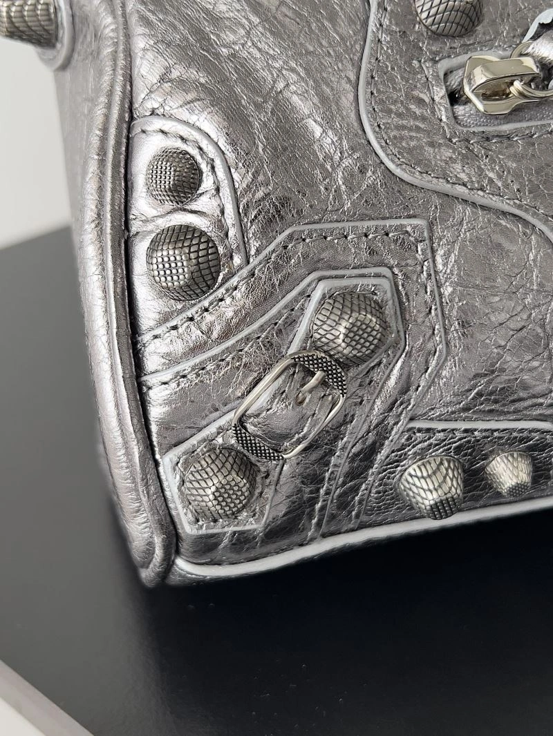 Legit Balenciaga Le Cagole Mini Duffle Bag with Heart Mirror