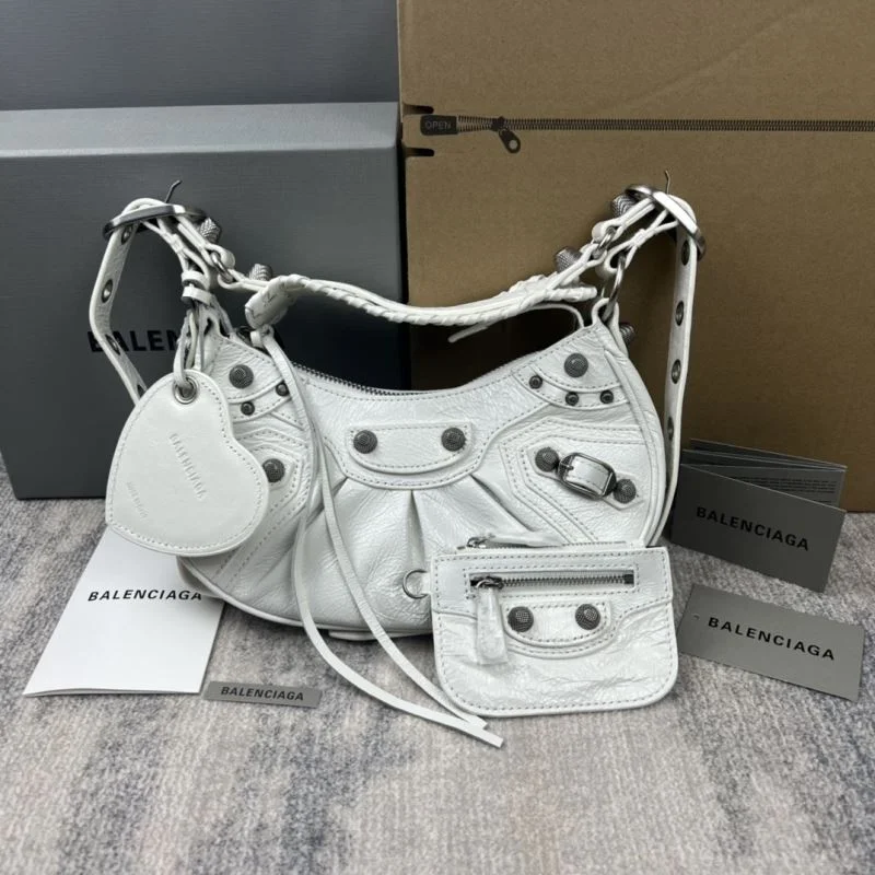Balenciaga Le Cagole Mini Horn Dumpling Bag - Vintage Chic