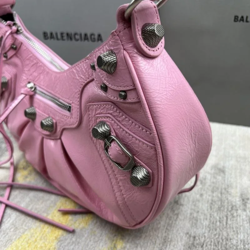 Low-cost Balenciaga Le Cagole Retro Motorcycle Dumpling Bag