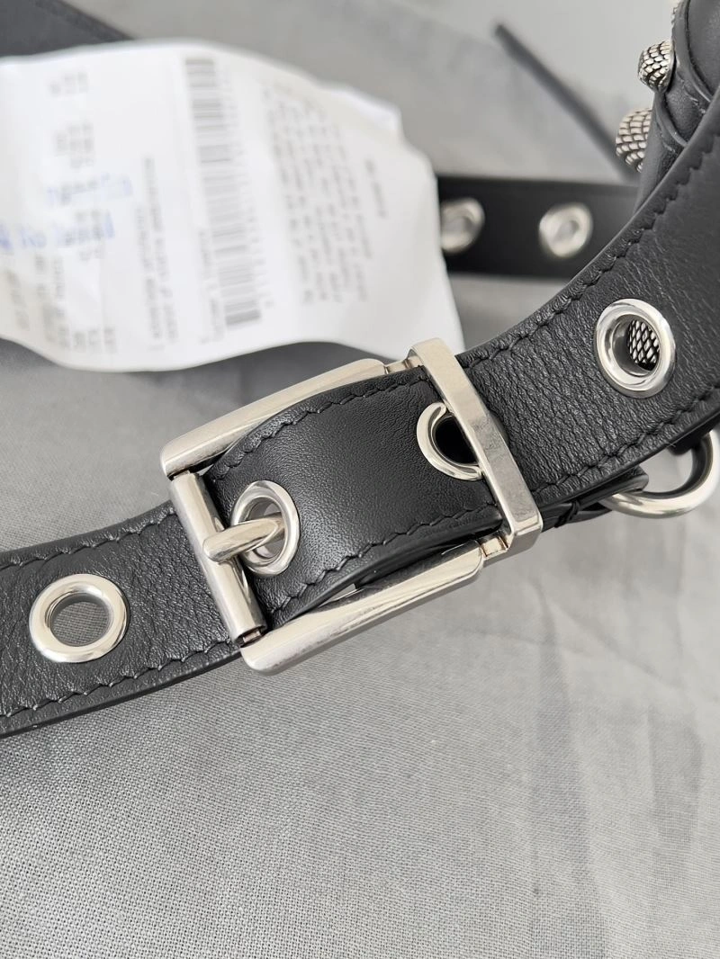 Economical Balenciaga Le Cagole Vintage Buckle Half-Moon Handbag