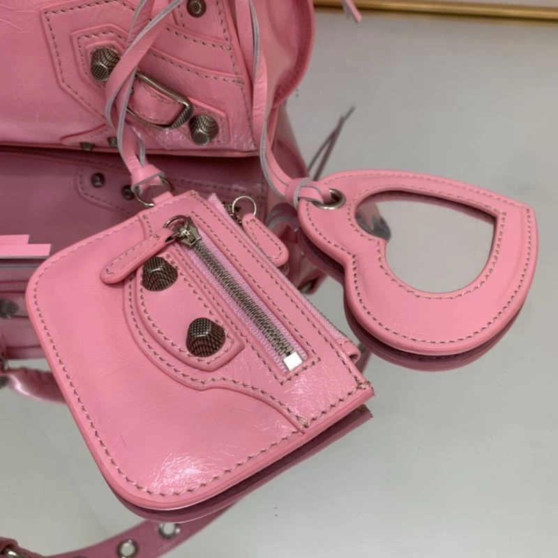 Mirror quality Balenciaga Le Cagole XS City Handbag - Neon Retro Chic