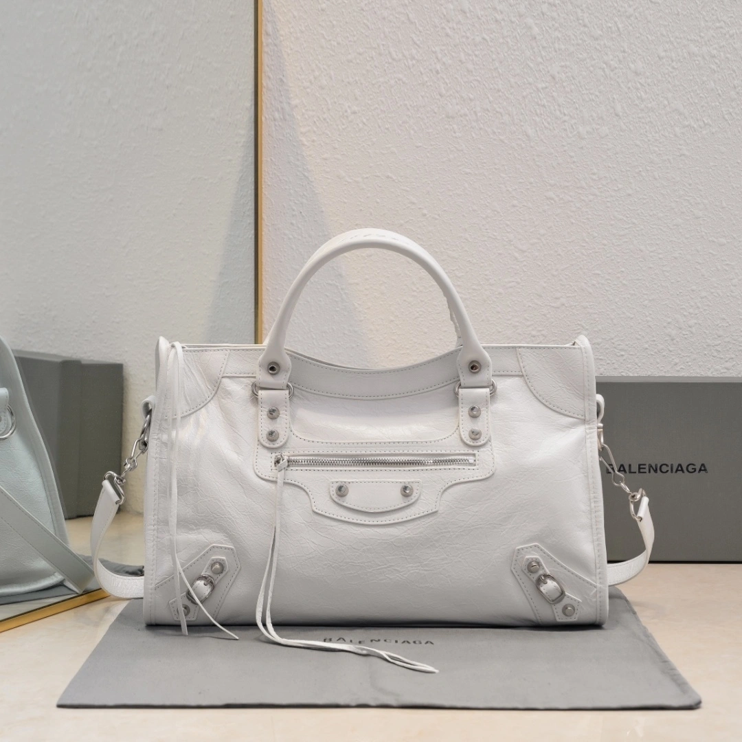 Balenciaga Lie City 2024 Motorcycle Bag - Vintage Revived