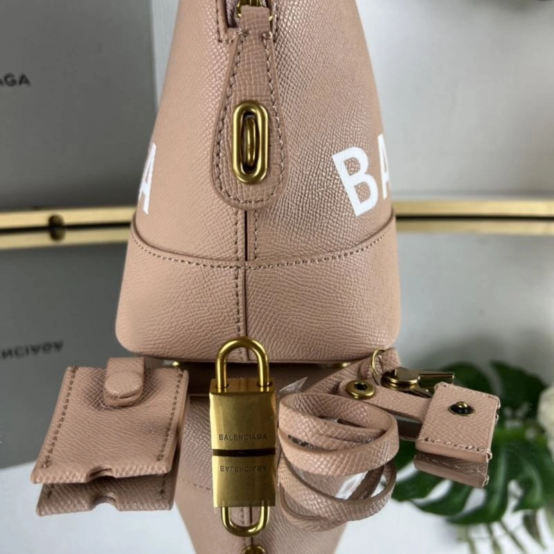 Official Balenciaga Limited Edition Oversized Letter Shell Bag - Size S