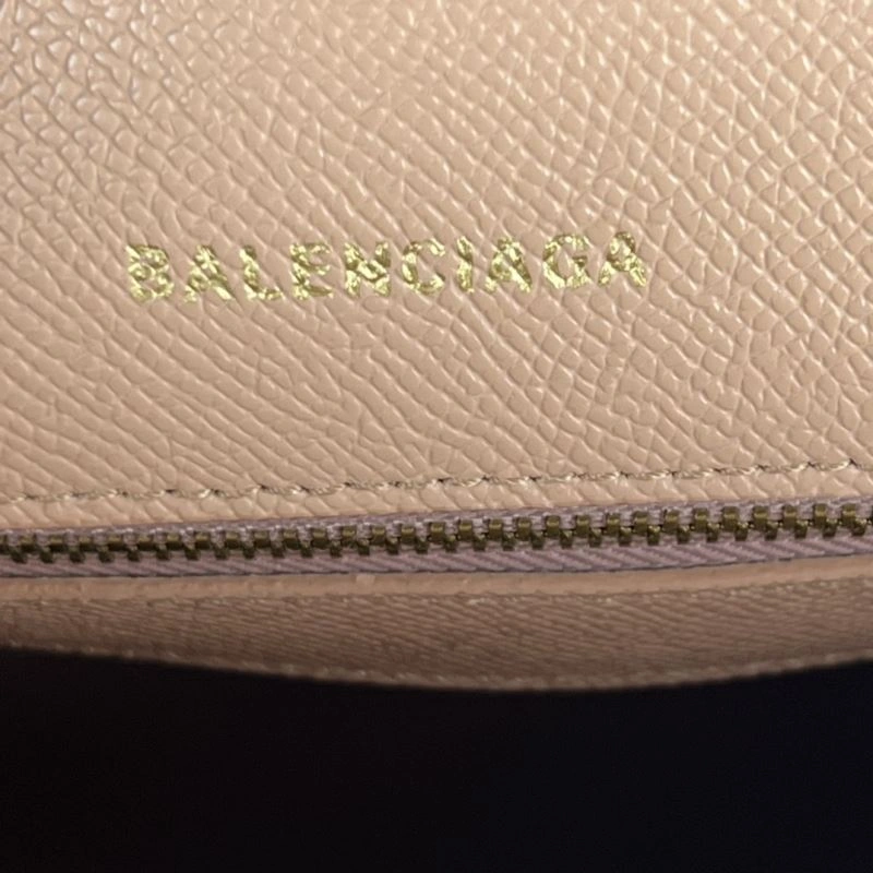 Official Balenciaga Limited Edition Oversized Letter Shell Bag - Size S