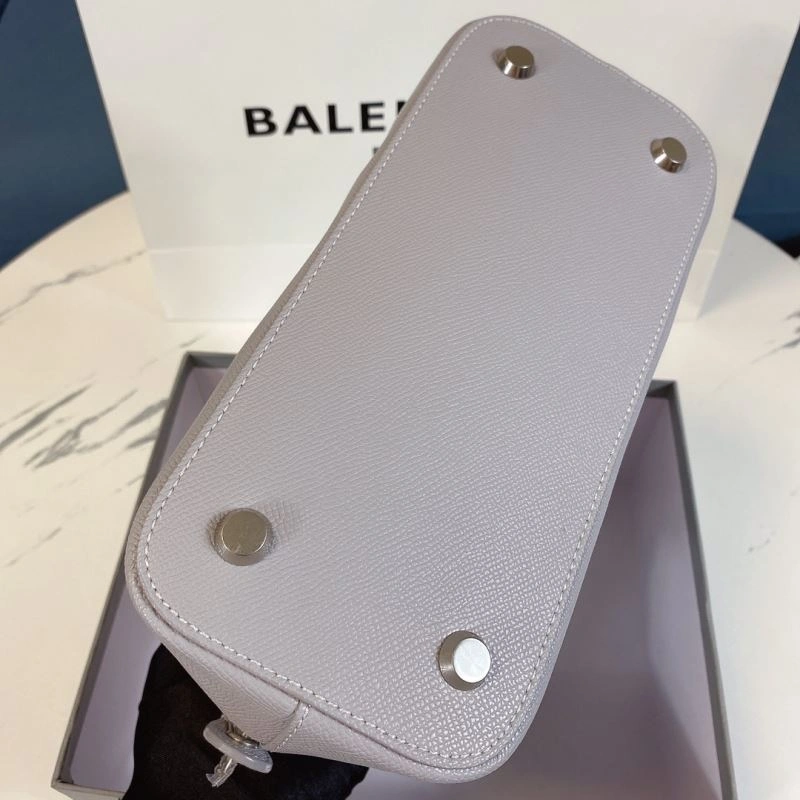 Authentic Balenciaga Limited Edition Shell Bag with Oversized Letters