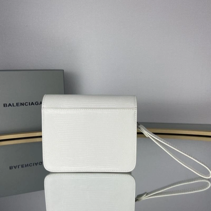 High fidelity Balenciaga Lizard Pattern Box Crossbody Bag - Model 592898