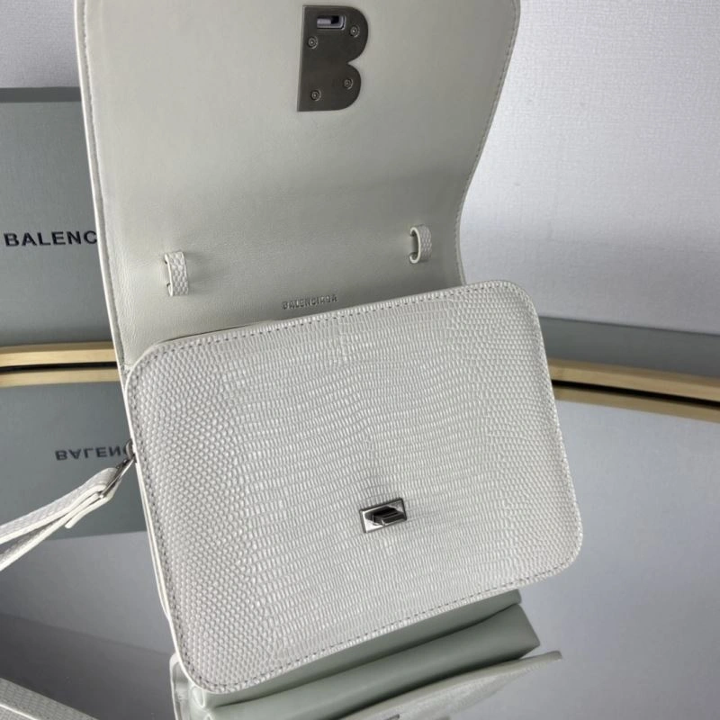 High fidelity Balenciaga Lizard Pattern Box Crossbody Bag - Model 592898