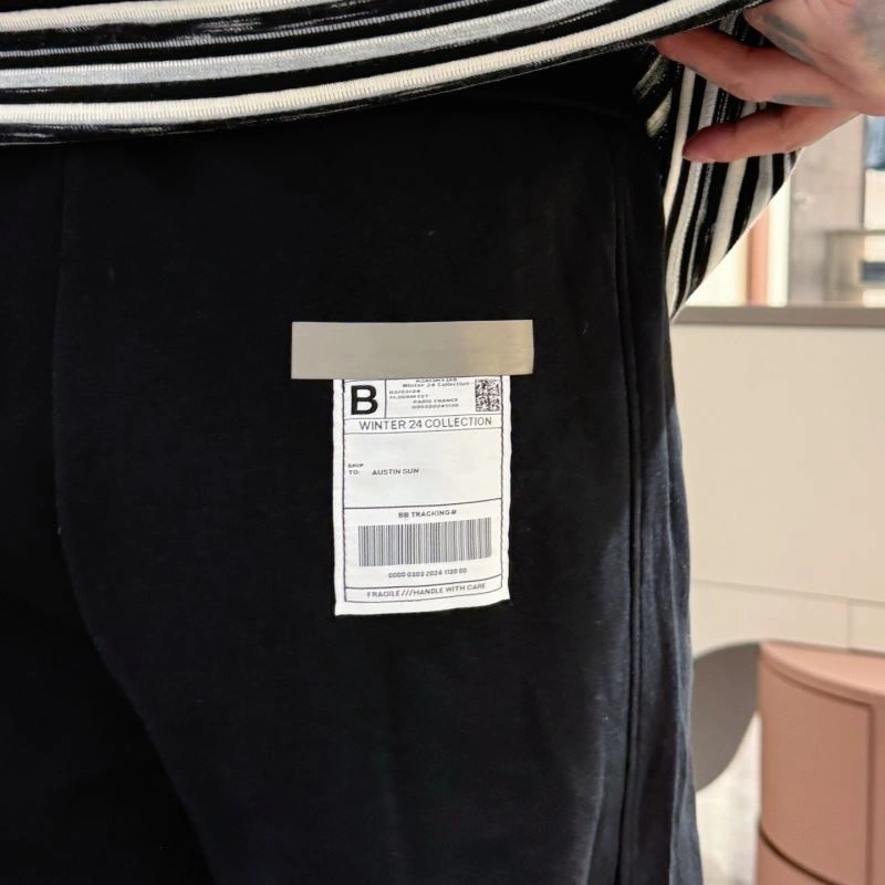 1:1 copy Balenciaga Long Pants