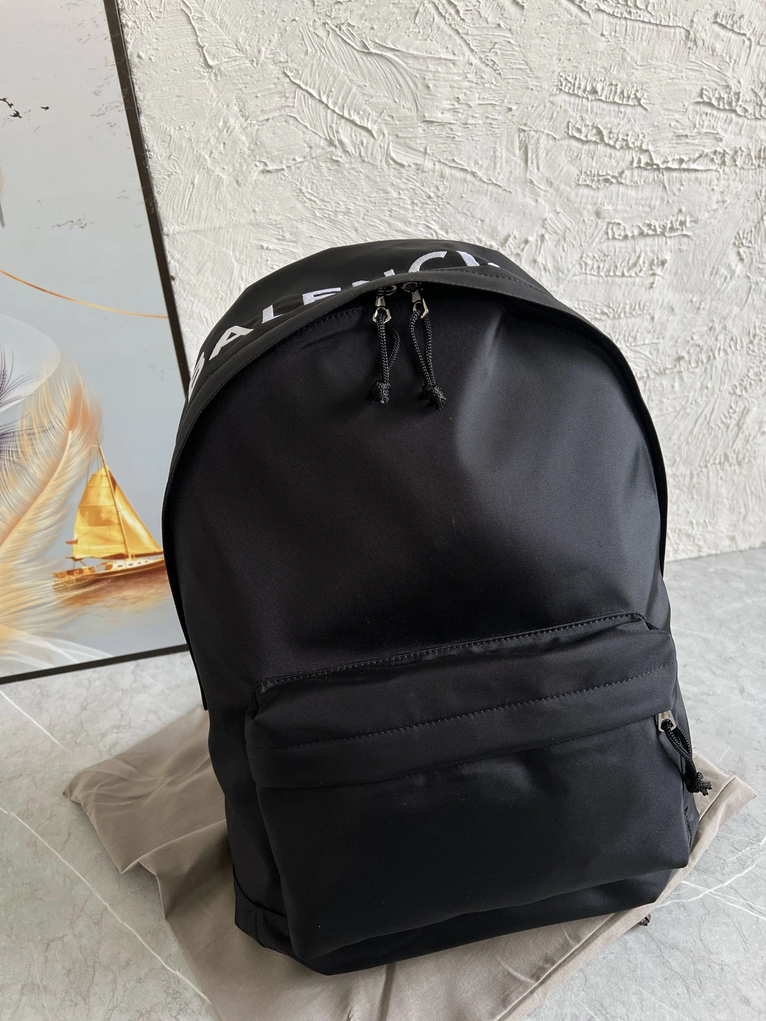 Balenciaga Luxe Unisex Single Shoulder Backpack - Street Chic