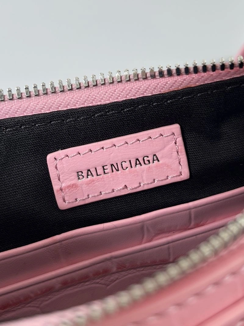 Cut-rate Balenciaga Mini Le Cagole Half-Moon Handbag with Double Straps