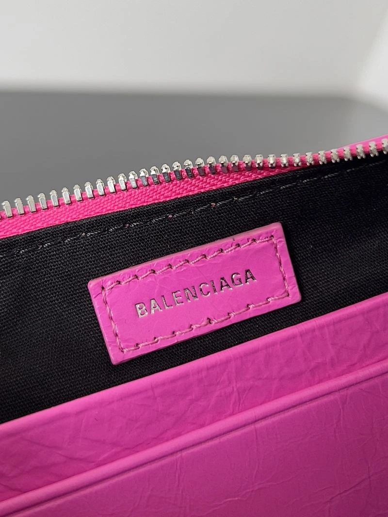 Mirror quality Balenciaga Mini Le Cagole Half-Moon Handbag with Double Straps