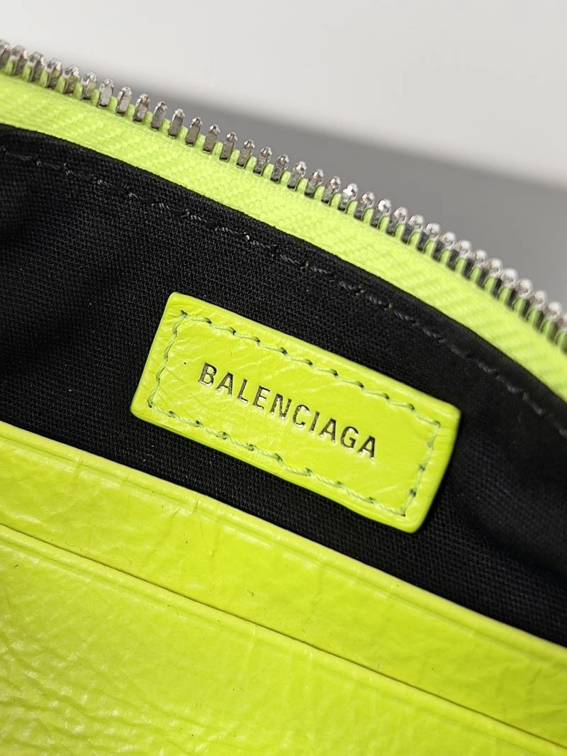 Indistinguishable Balenciaga Mini Le Cagole Half-Moon Handbag with Double Straps