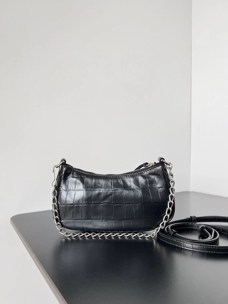 Affordable Balenciaga Mini Le Cagole Handbag - Retro Crescent Design Chic Style